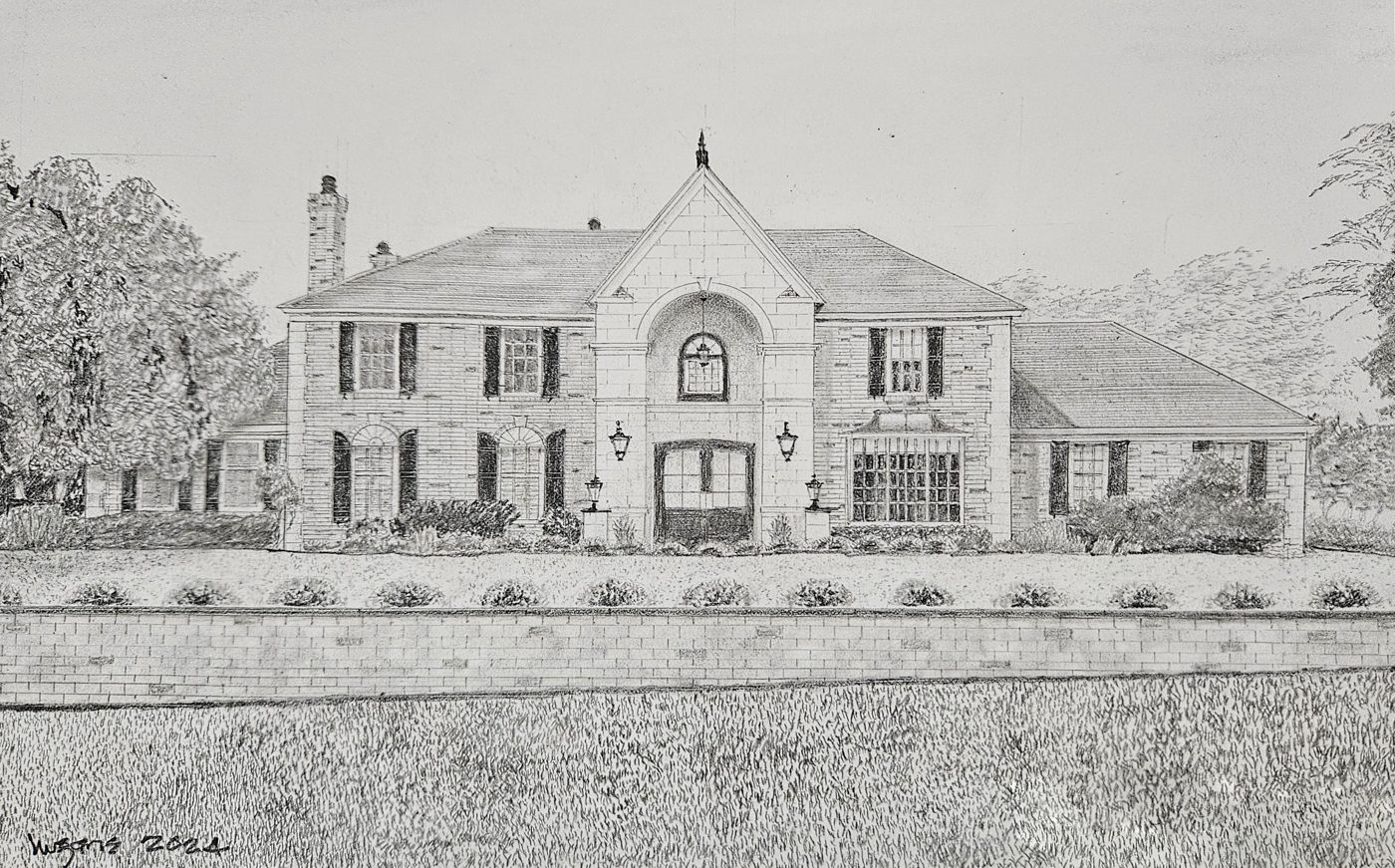 Tanglewood Drive | Artwork Print by Harold W. Gans